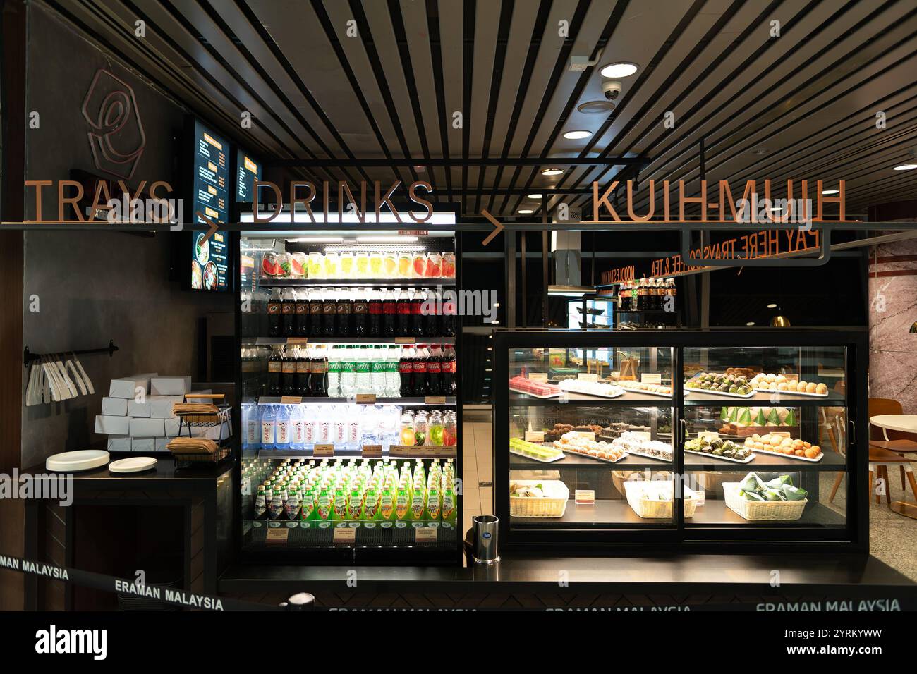 KUALA LUMPUR, MALAYSIA - NOVEMBER 15, 2023: Singgah Kopitiam concept ...