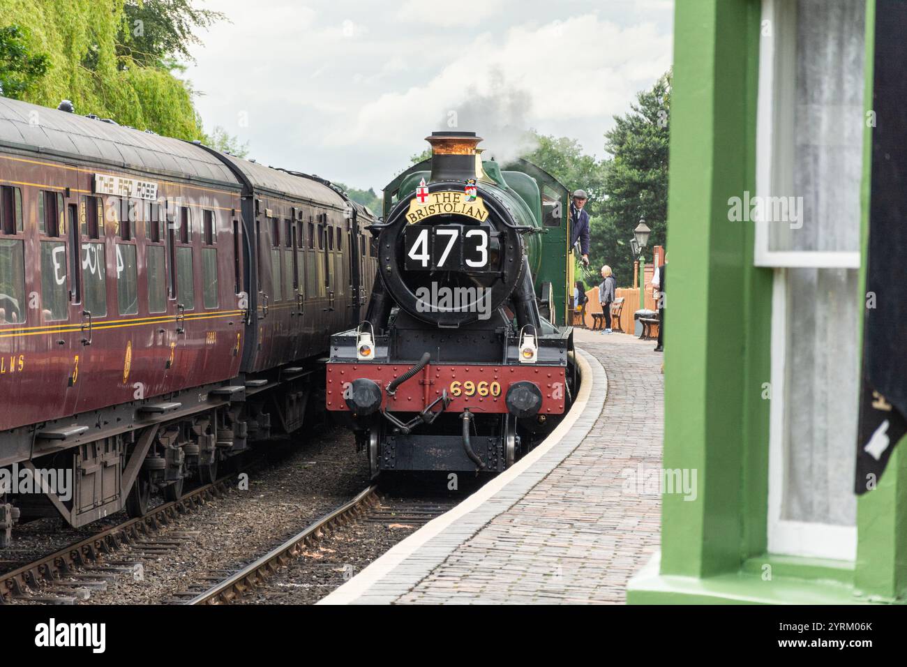 Severn Valley Railway, Arley, Worcestershire, 16-06-2019. The ...