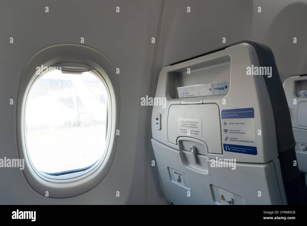 KUALA LUMPUR, MALAYSIA - NOVEMBER 11, 2023: a window on a Malaysia ...