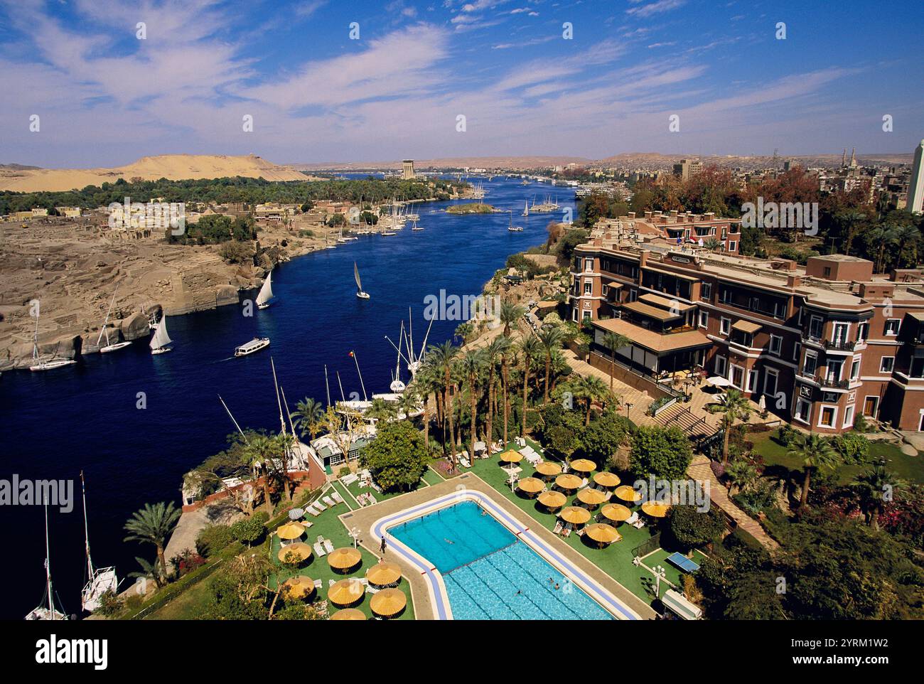 Aswan hotels hi-res stock photography and images - Alamy