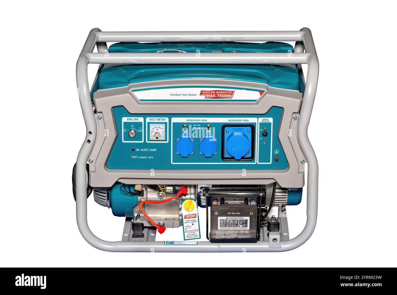 Powerful generator ready for outdoor adventures and emergency use in ...