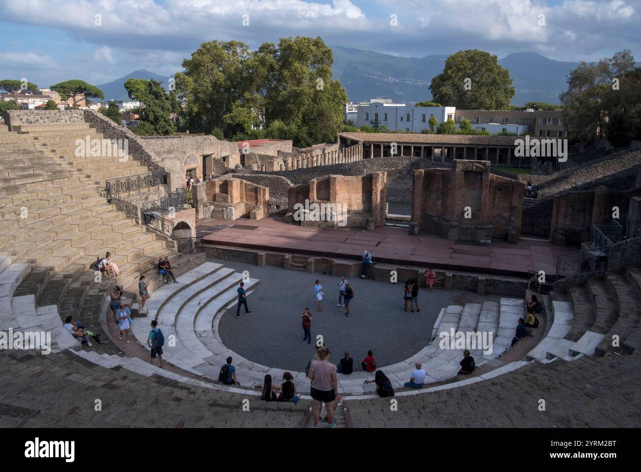 Pompeii italy amphitheatre hi-res stock photography and images - Alamy