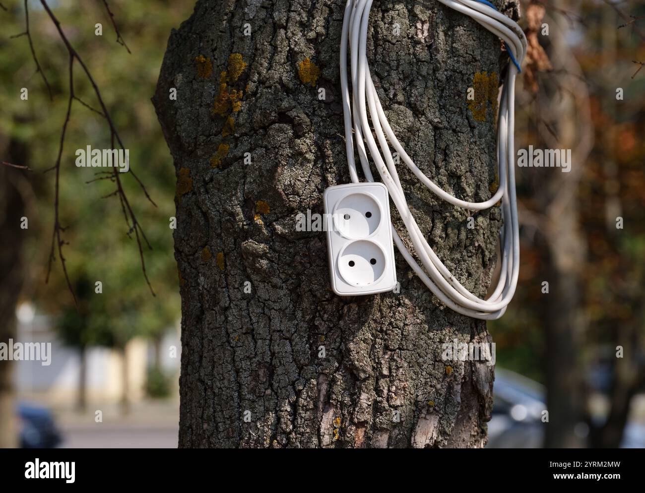 Street electrical outlet hi-res stock photography and images - Alamy