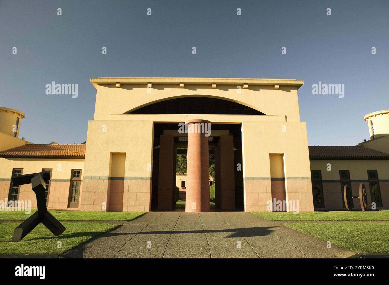 Clos Pegase Winery (designed by Michael Graves). Napa Valley ...