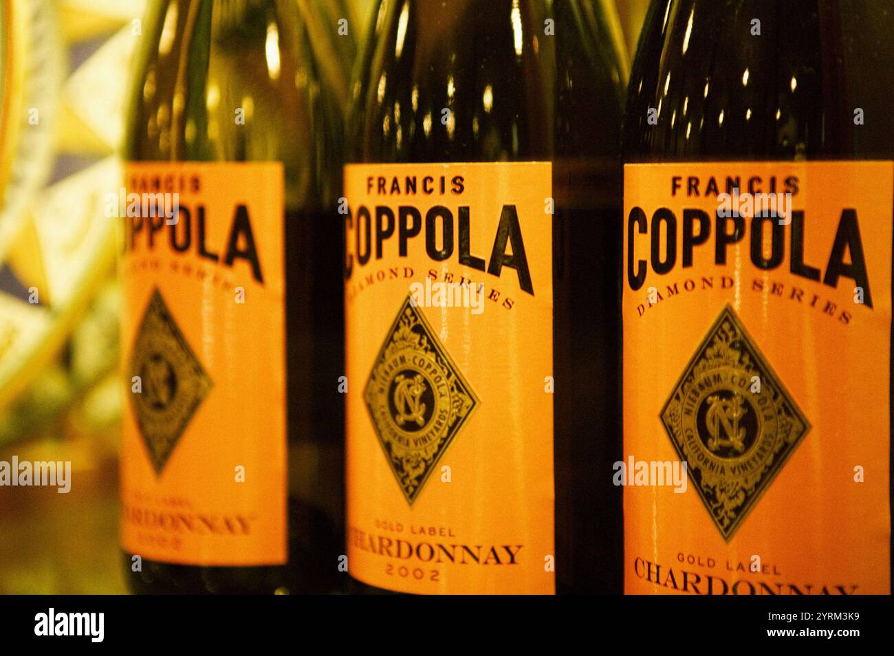 Wine bottles from Niebaum-Coppola Estate Winery. Napa Valley ...