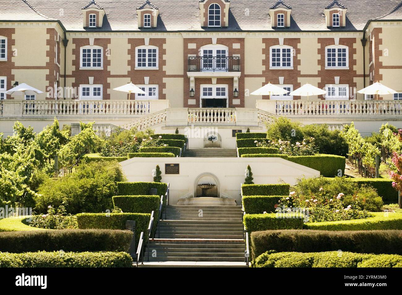 Domaine Carneros Winery in Napa Valley. California, USA Stock Photo - Alamy