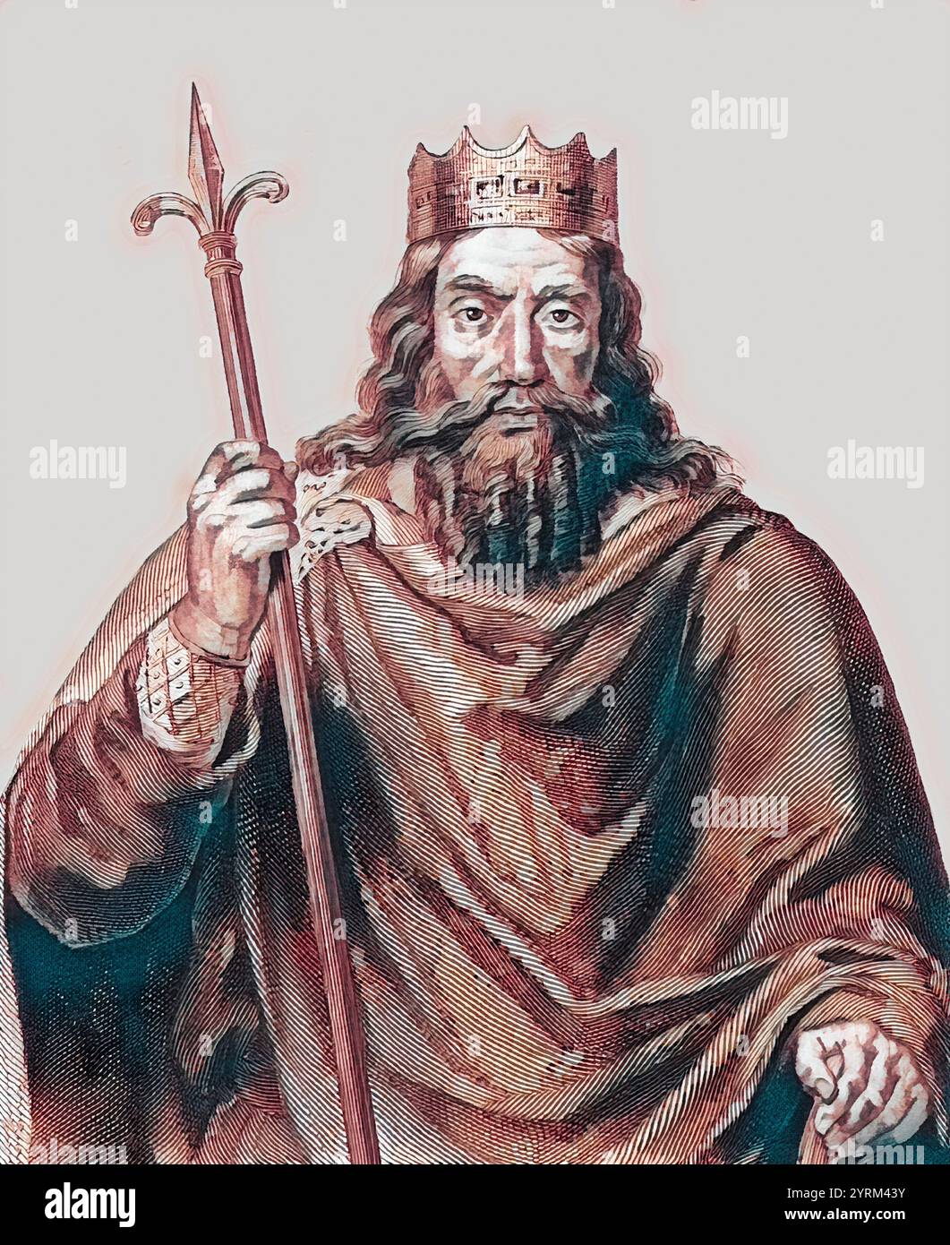 Clovis, Chlodovechus, Chlodwig I., Chlodowech, 466-511, King of the ...