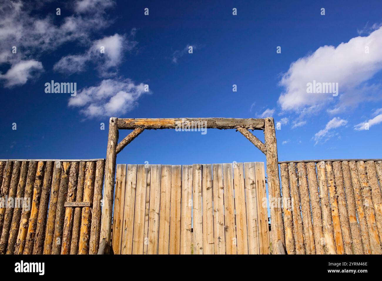 Stockade fort hi-res stock photography and images - Alamy