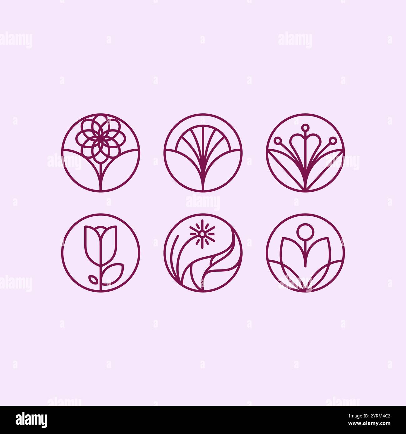 Sunflower simple drawing outline hi-res stock photography and images ...