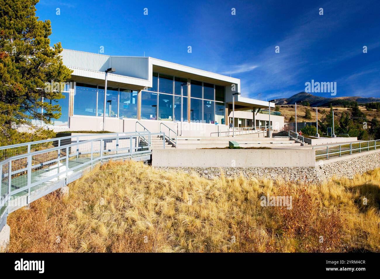 1903 Frank Landslide Interpretive Centre. Frank, Crowsnest Pass area ...