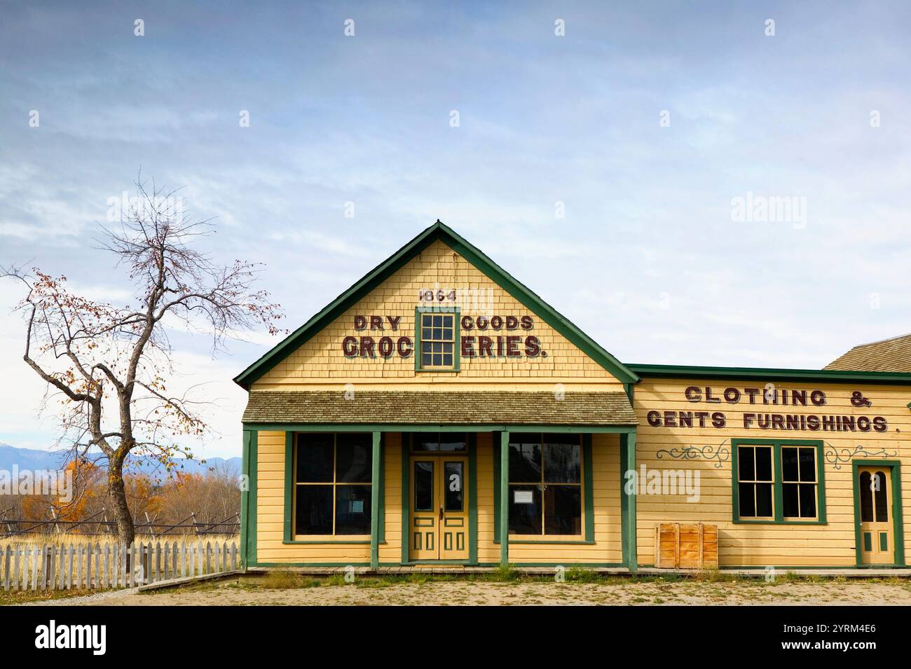 Fort Steele Heritage Town, museum, grocery store. Fort Steele. British ...