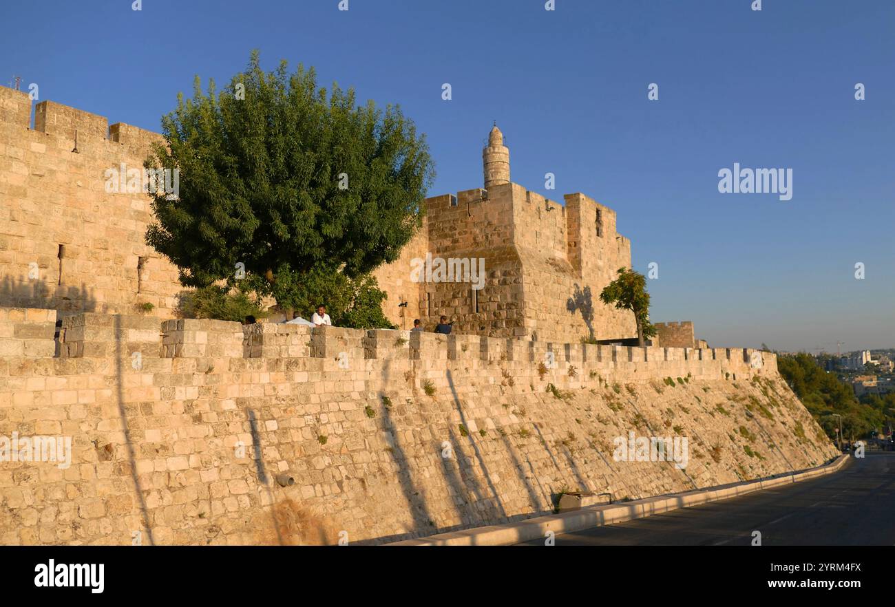 The Walls of Jerusalem surround the Old City of Jerusalem. In 1535 ...