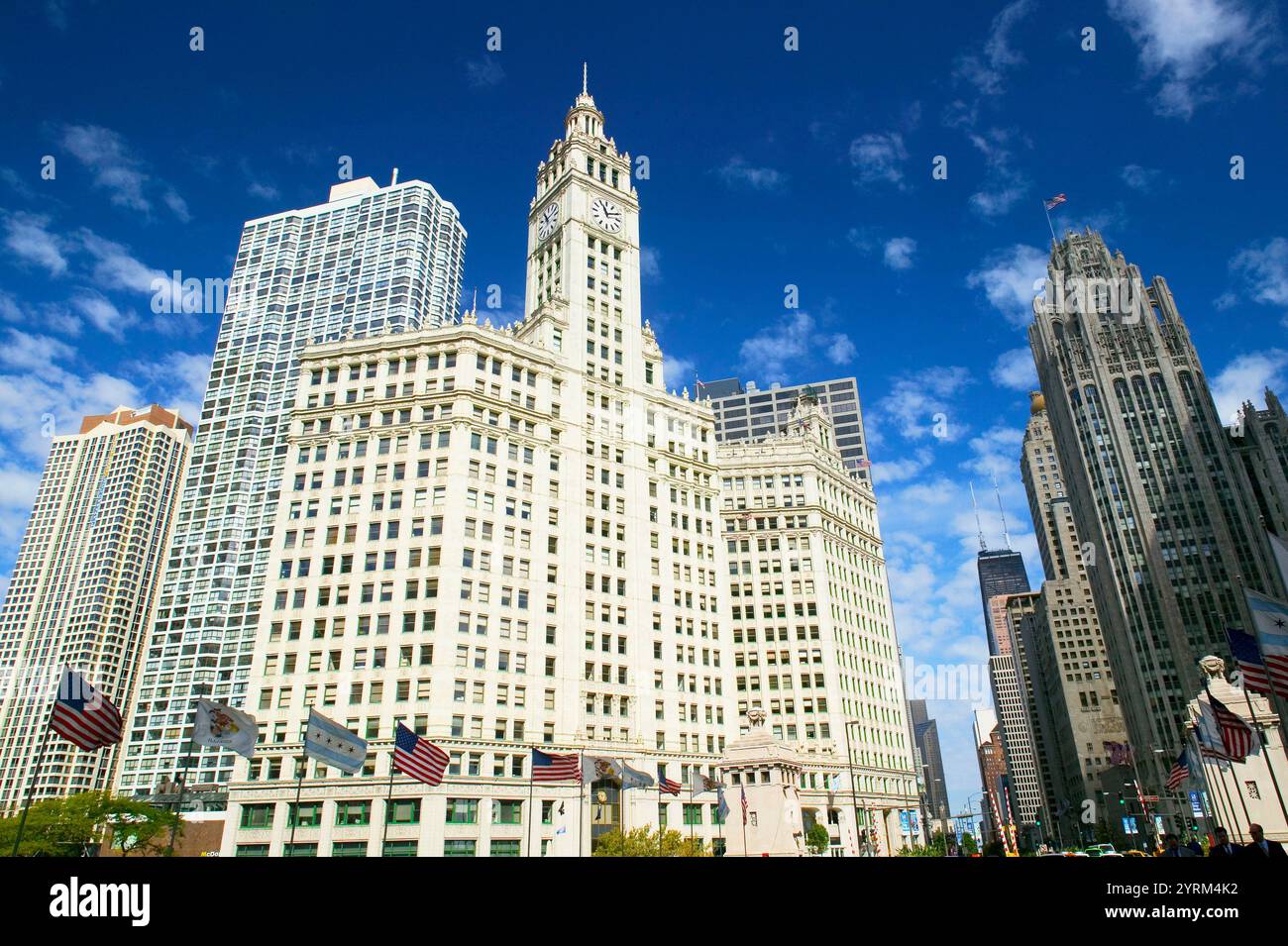 The Wrigley Building. Chicago. Illinois, USA Stock Photo - Alamy