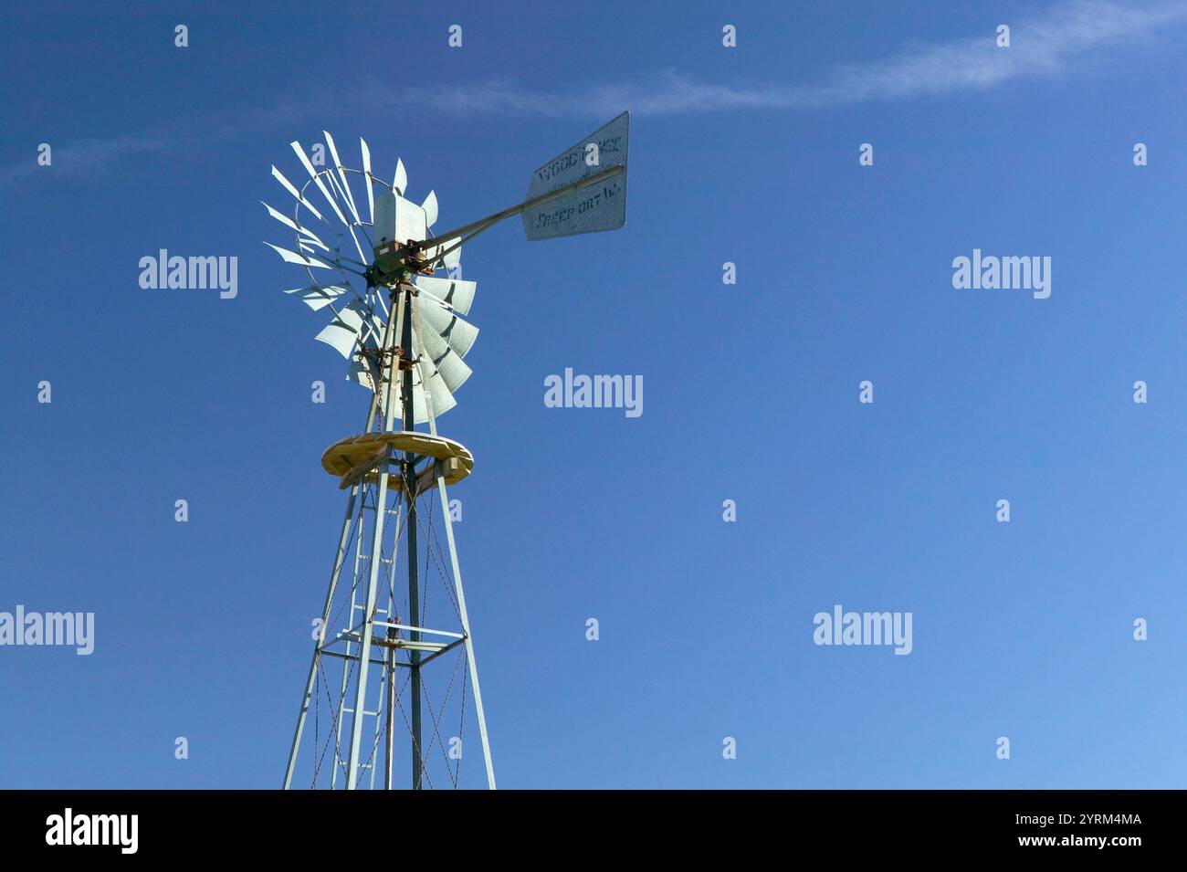 Western Development Museum and Village, farm windmill. North ...