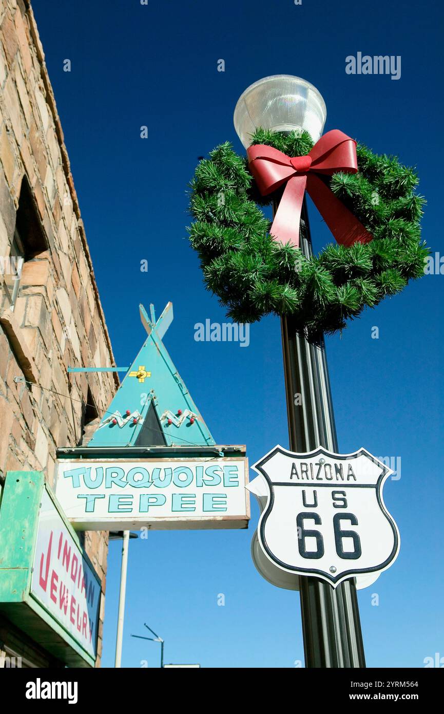 Route 66 sign. Williams. Arizona, USA Stock Photo - Alamy