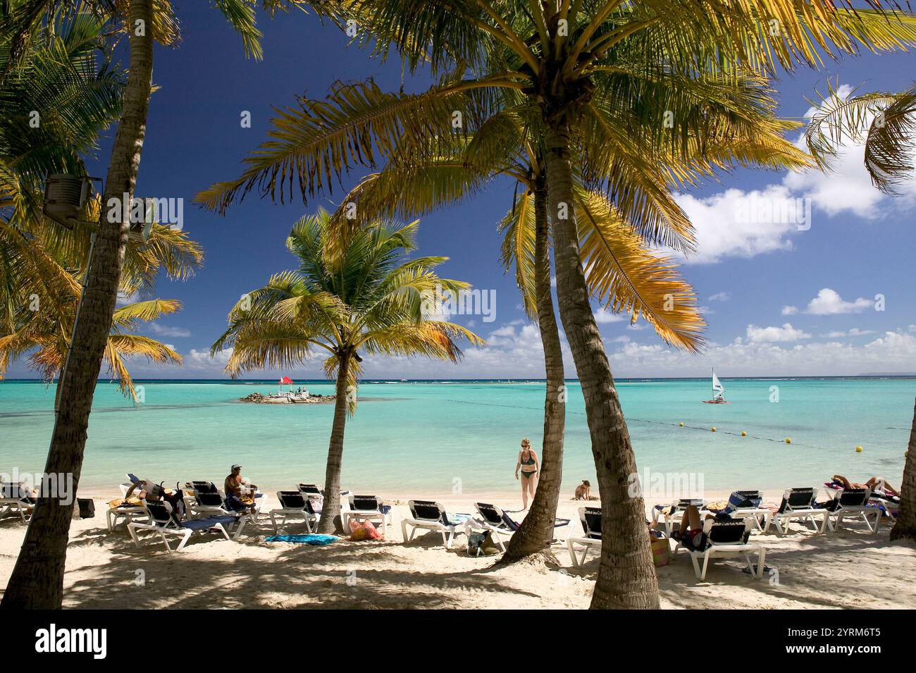 French West Indies (FWI), Guadeloupe, Grande Terre Island, Saint ...