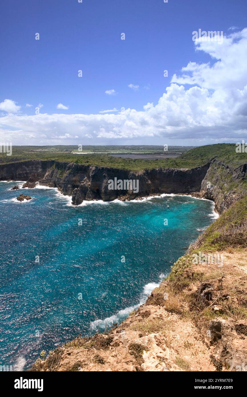 French West Indies (FWI), Guadeloupe, Grande Terre Island, Pointe de la ...