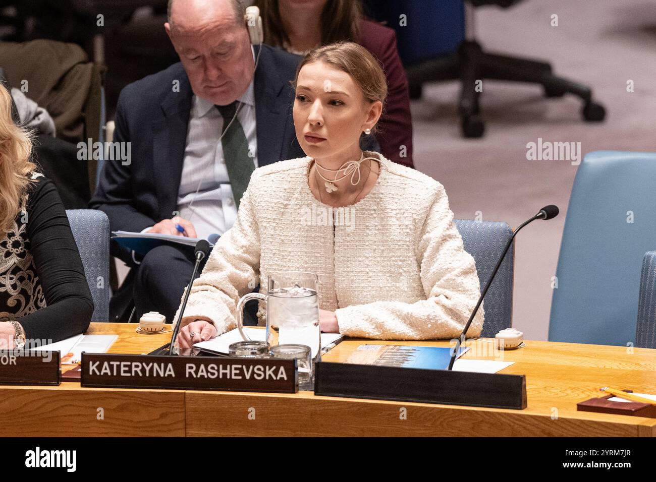 New York, USA. 04th Dec, 2024. Kateryna Rashevska, Legal Expert ...