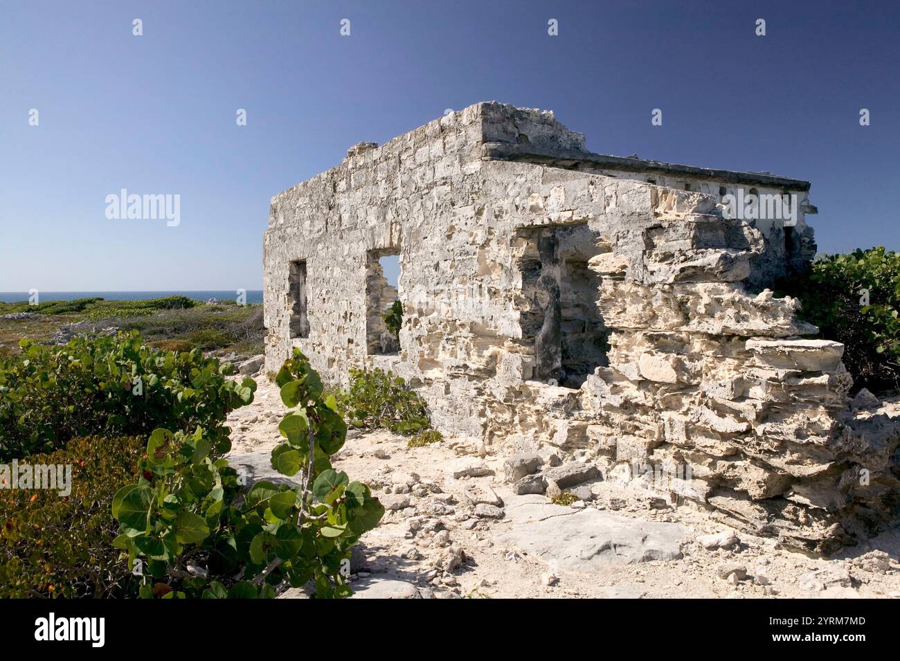 Turks & Caicos, Salt Cay Island, Balfour Town: Historic Former World s ...