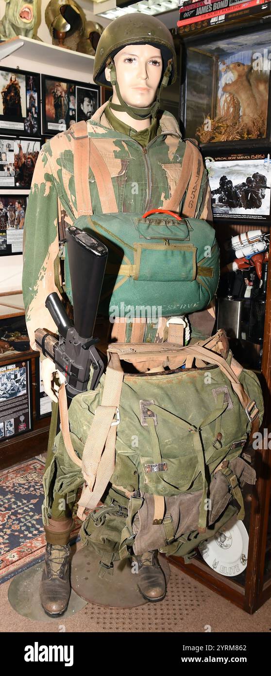 Model depicting a member of the Special Air Service (SAS), special ...