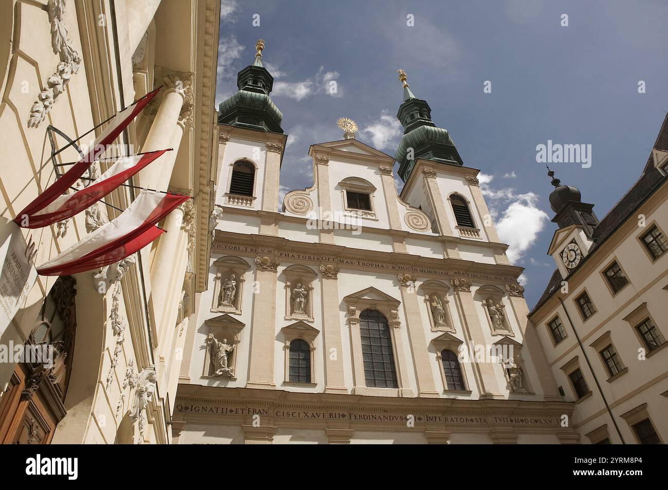 Jesuitenkirche vienna hi-res stock photography and images - Alamy