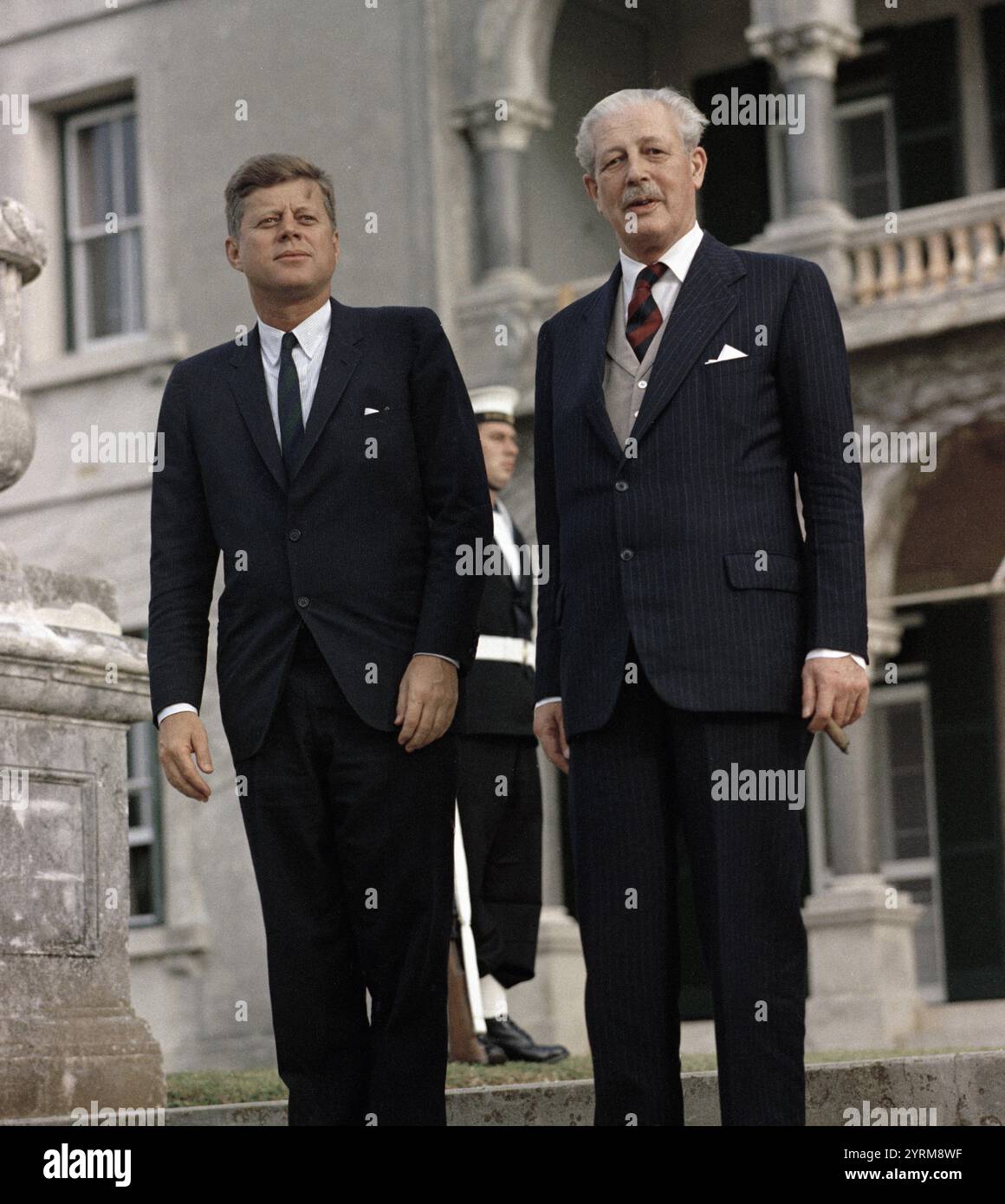 1961, President John F. Kennedy and Prime Minister of Great Britain ...