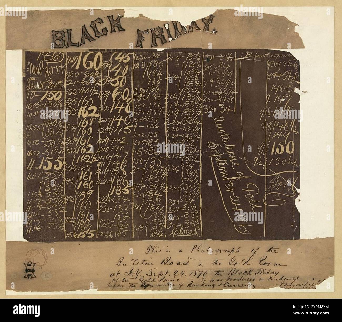 Gold corner conspiracy hi-res stock photography and images - Alamy