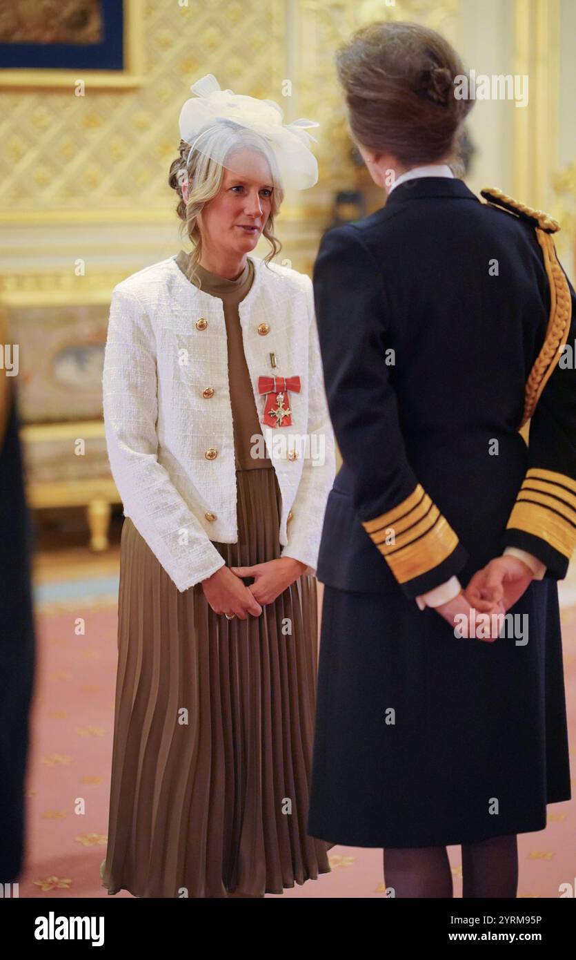 Mrs Lindsay Robinson, is made a Member of the Order of the British ...