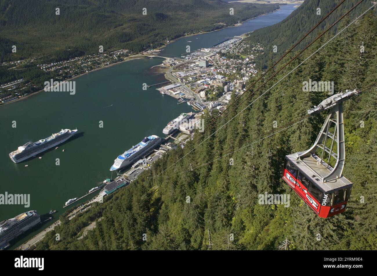 Juneau alaska mt roberts tram hi-res stock photography and images - Alamy