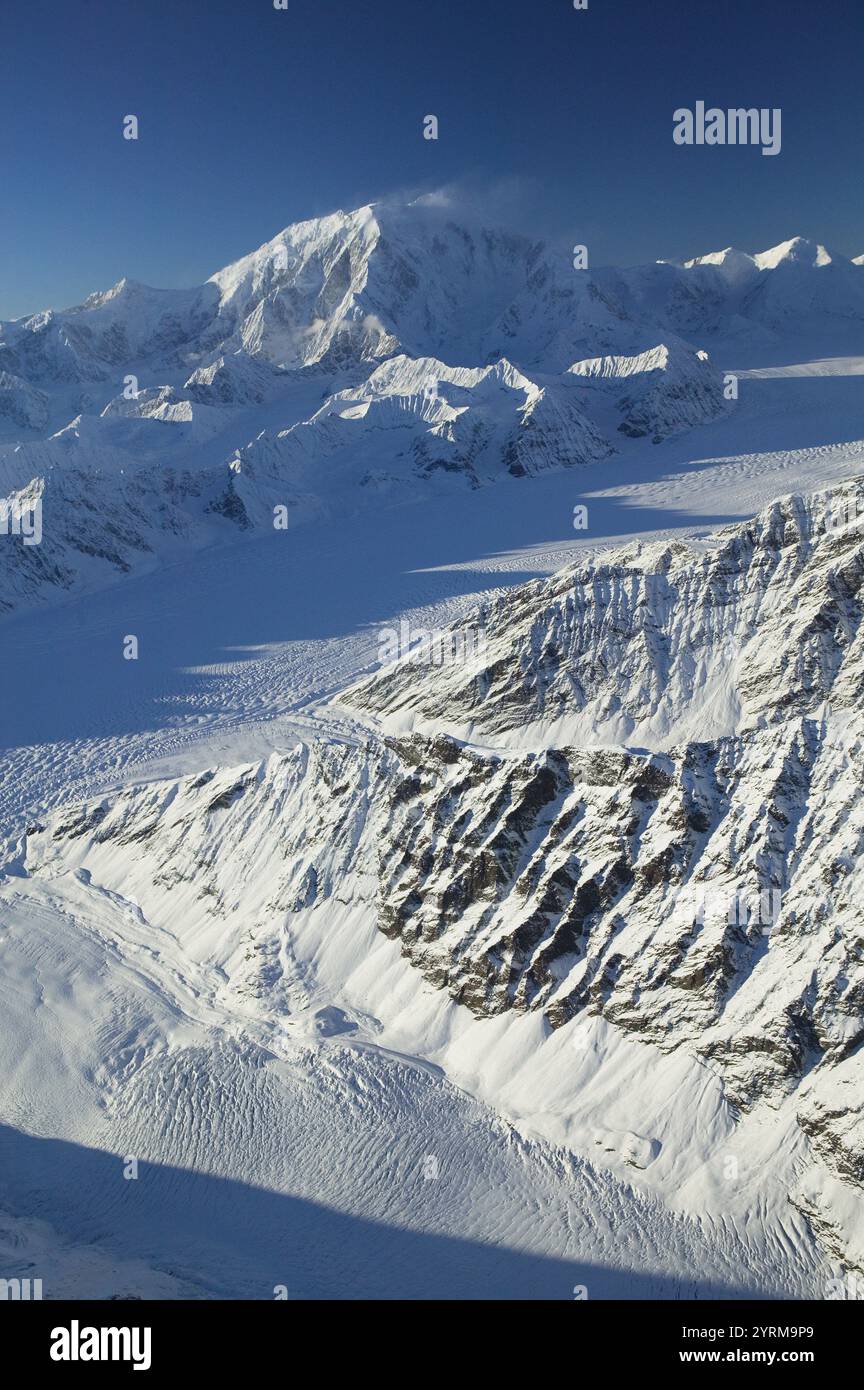 Mt. McKinley (Denali). Highest Peak in North America (elev. 20,320 Ft ...