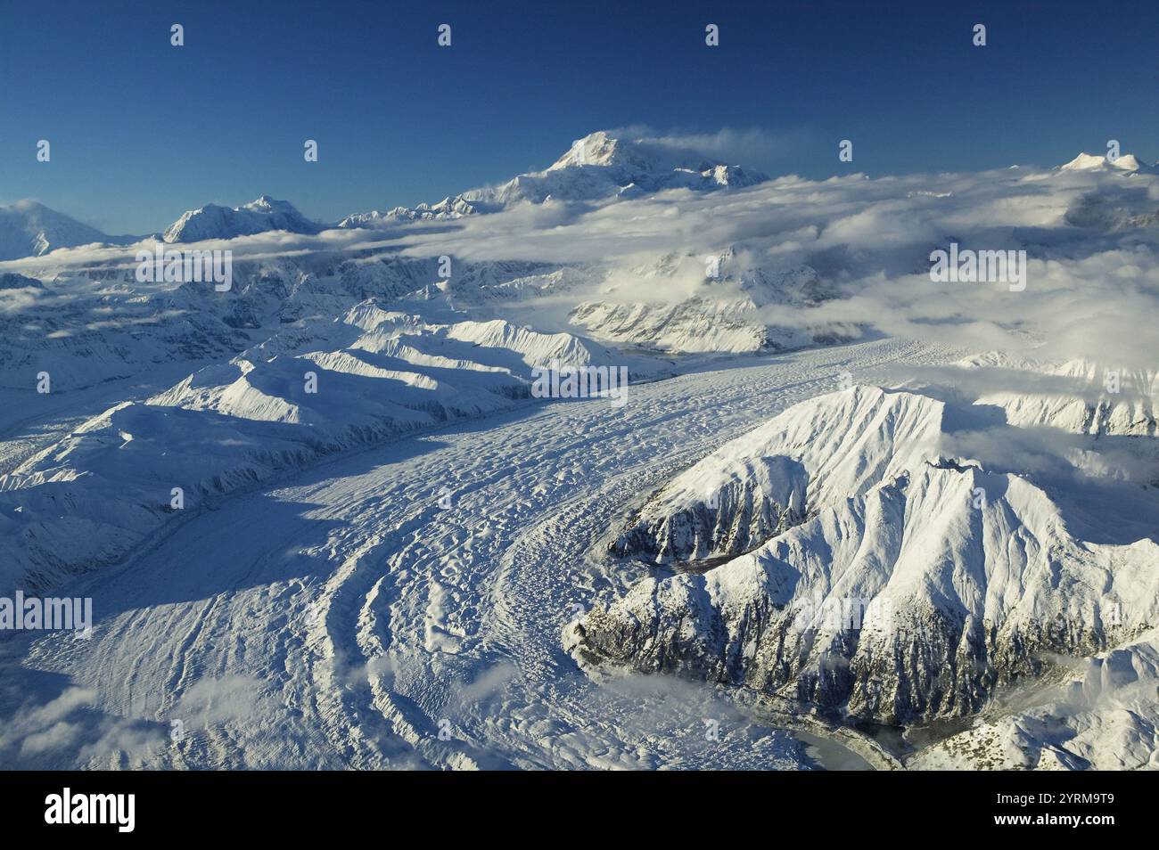 Mt. McKinley (Denali). Highest Peak in North America (elev. 20,320 Ft ...
