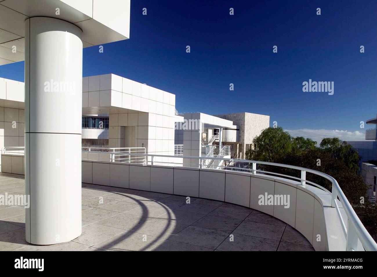 The Getty Center. Museum and Research Center, designed by Richard Meier ...