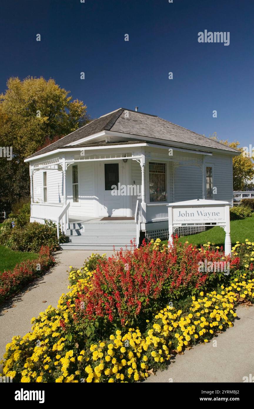Birthplace of John Wayne. Actor and Cowboy Icon. Winterset. Madison ...