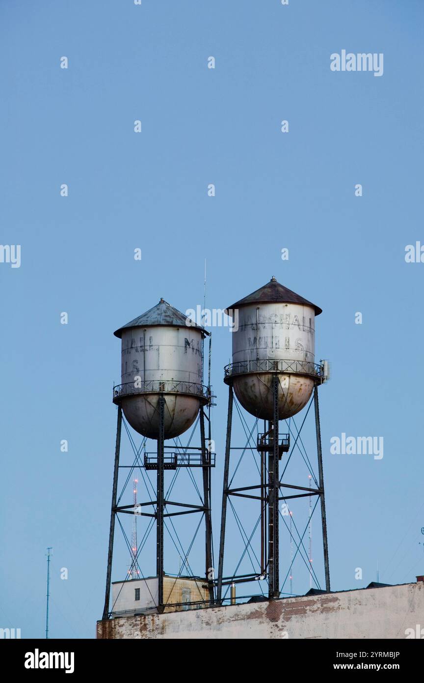 Water Towers. Duluth. Minnesota. USA Stock Photo - Alamy