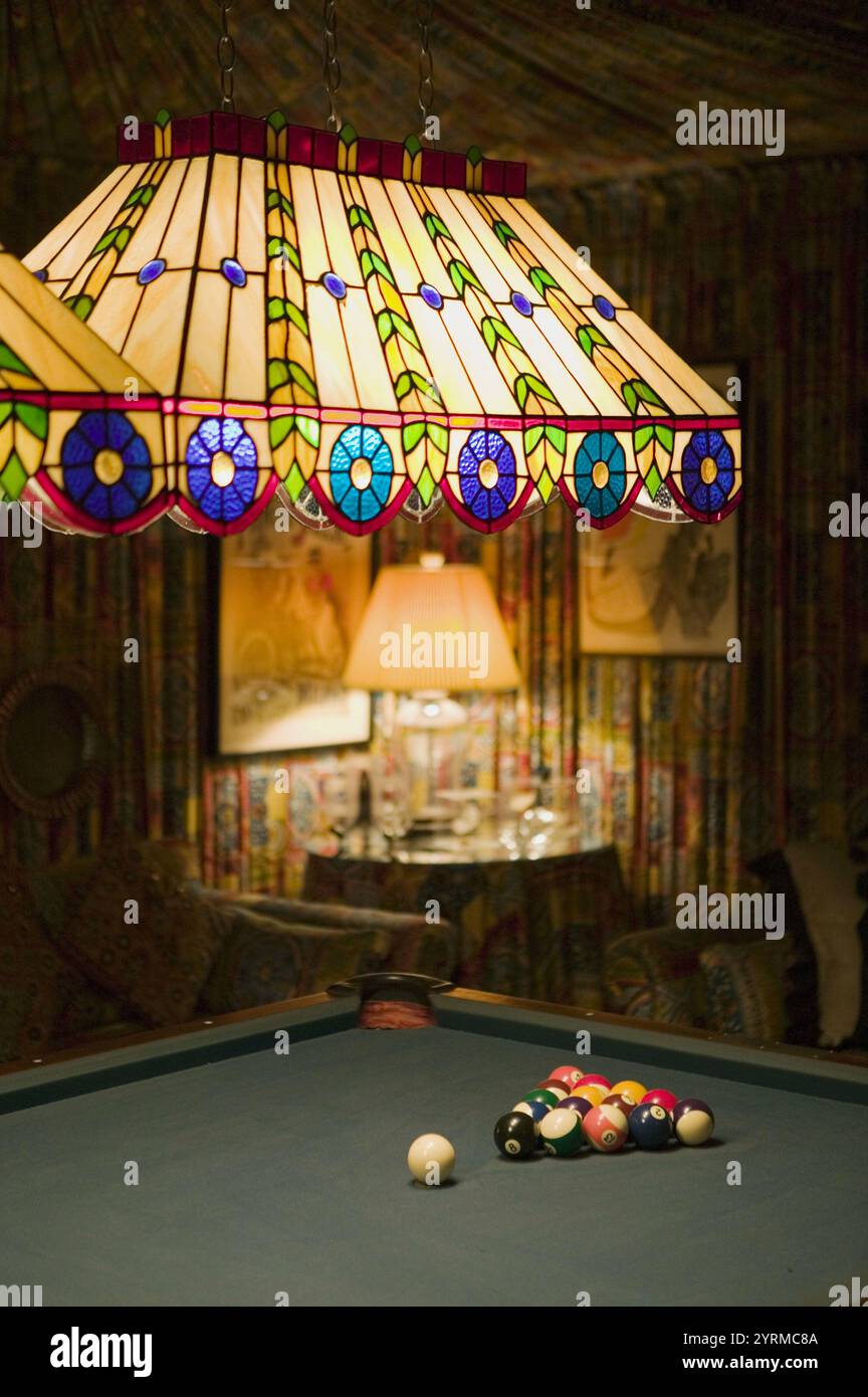 Billiard Room, Former Residence of Elvis Presley, Graceland, Memphis ...