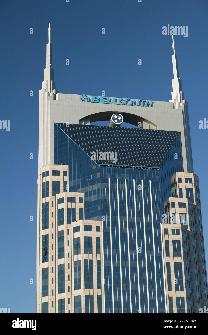 Bell South Building. Nashville. Tennessee. USA Stock Photo - Alamy