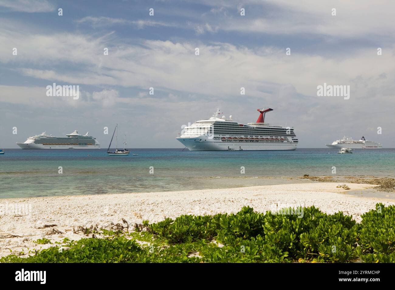 Cruiseships. Georgetown. Grand Cayman Island. Cayman Islands. Caribbean ...