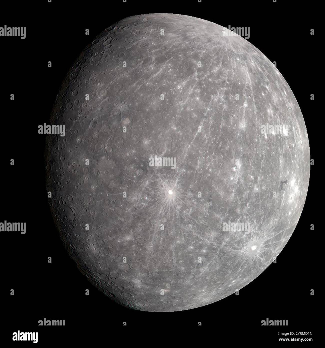 Mercury, the first planet from the Sun and the smallest in the Solar ...