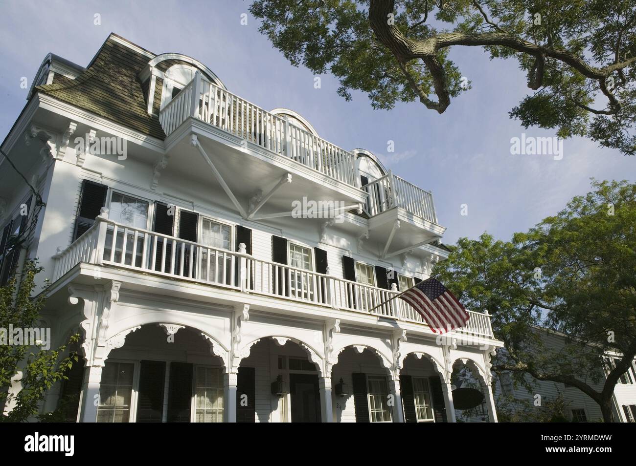 Edgartown. Exterior of the Victorian Inn. Martha s Vineyard ...
