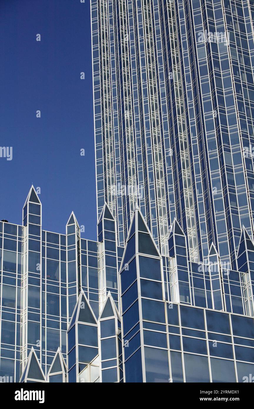 PPG Place Building Detail. Pittsburgh. Pennsylvania. USA Stock Photo ...