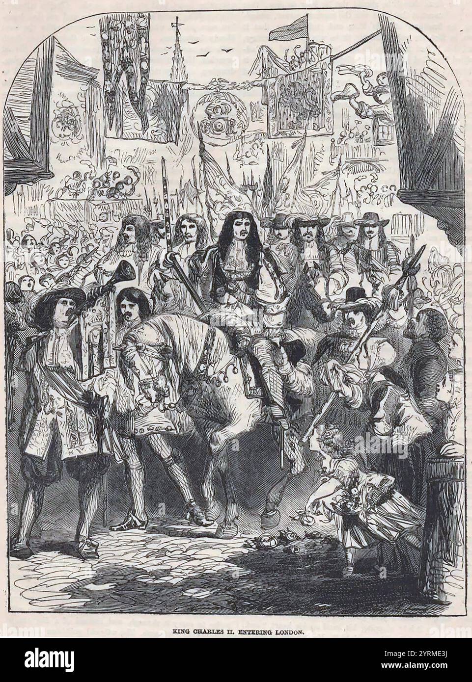 King charles ii biography hi-res stock photography and images - Alamy