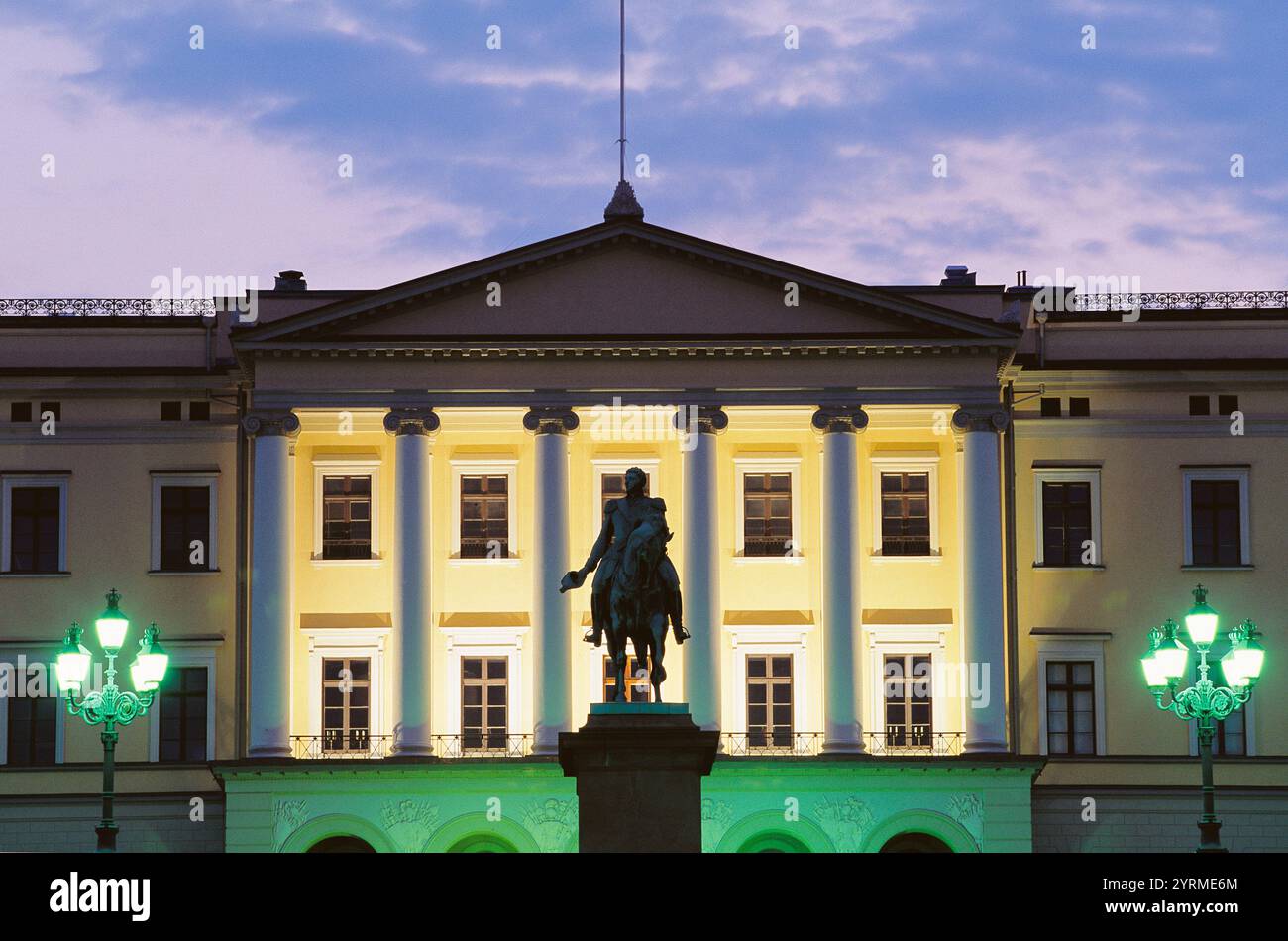 Royal Palace, Oslo. Norway Stock Photo - Alamy