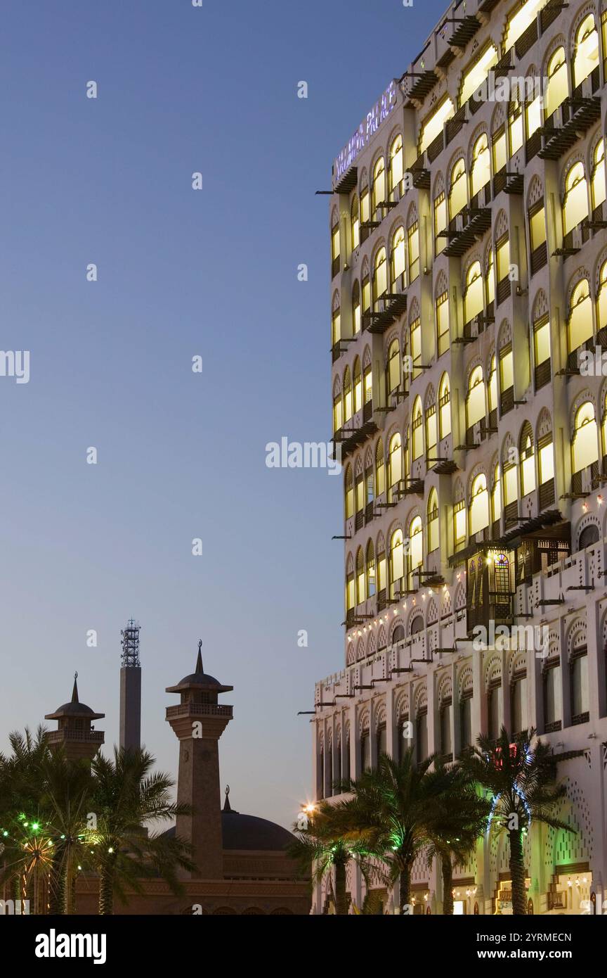 KUWAIT-Kuwait City: Traditional Architecture of the Ghani Palace Hotel ...
