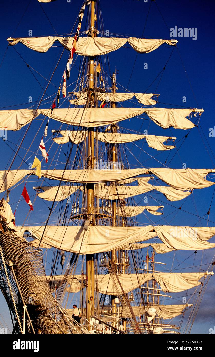 Maine tall ship festival, Portland. Maine, USA Stock Photo - Alamy