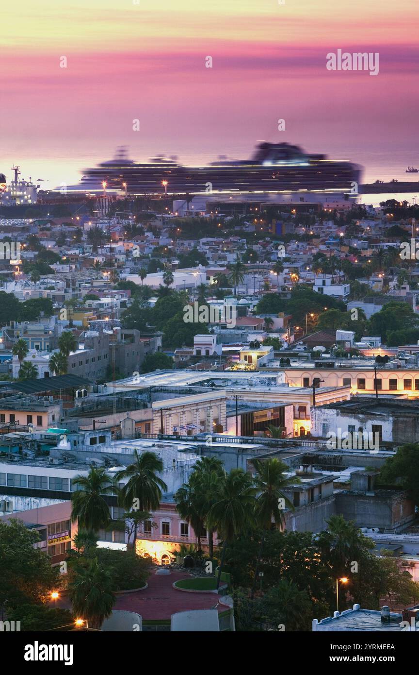 MEXICO-Sinaloa State-Mazatlan: Mazatlan View from Cerro de la Neveria ...
