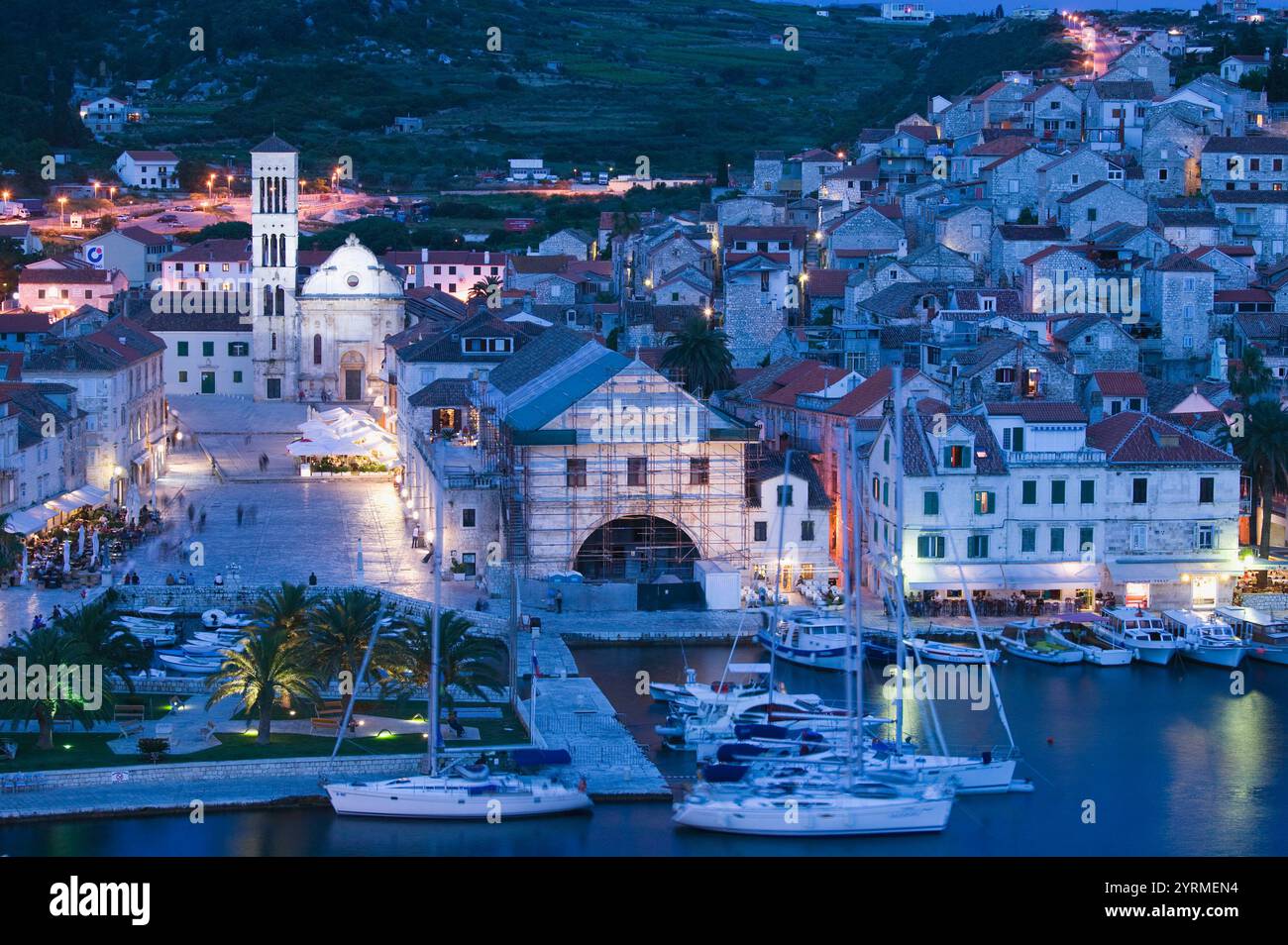 Hvar. Hvar Island, Croatia Stock Photo - Alamy
