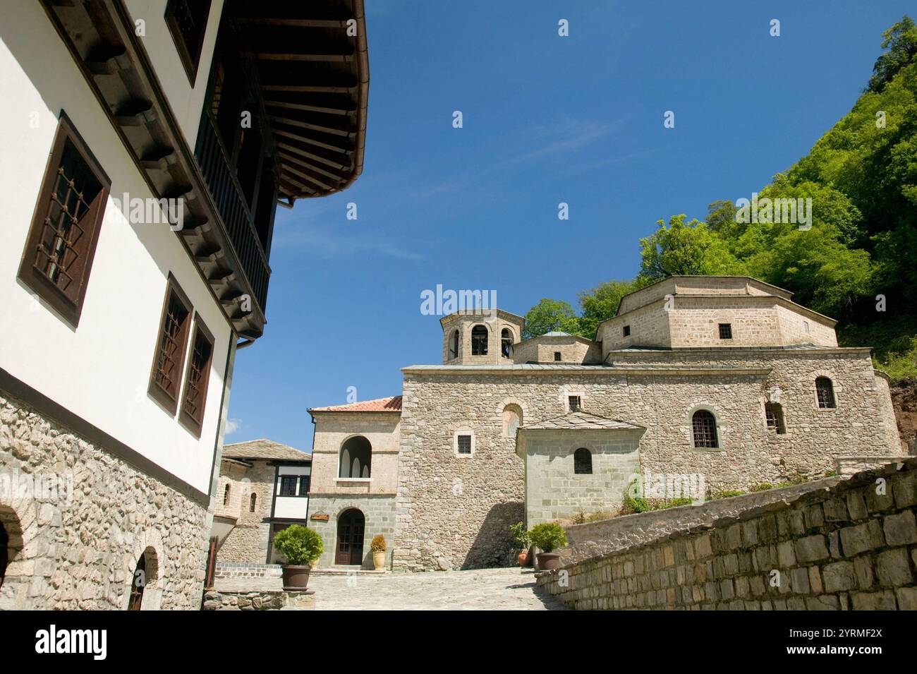 Macedonia. Mavrovo National Park. Sveti Jovan Bigorski Monastery (b ...
