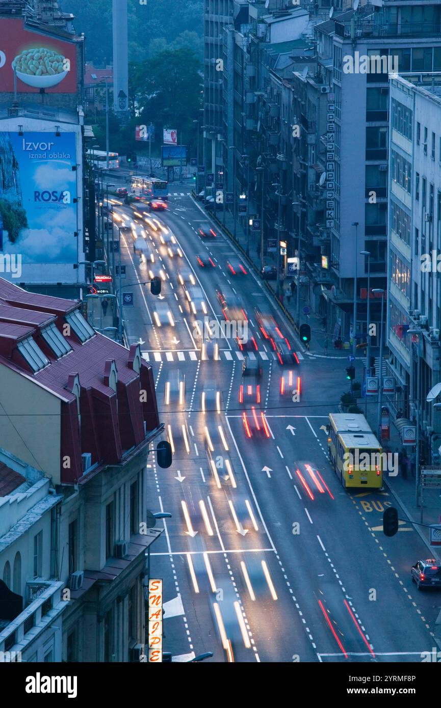 Belgrade from above hi-res stock photography and images - Alamy