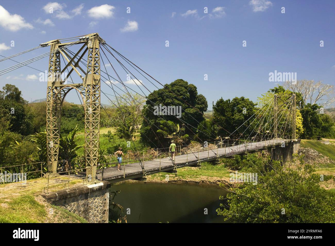 NEW CALEDONIA - Central Grande Terre Island - LA FOA - Passerelle ...