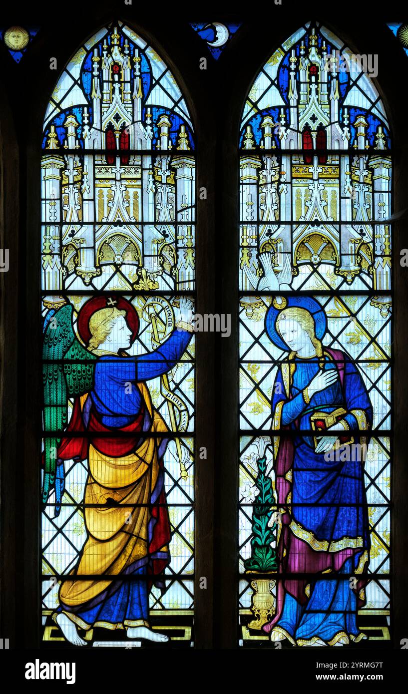 The angel Gabriel tells Mary she is to conceive and have a son named ...